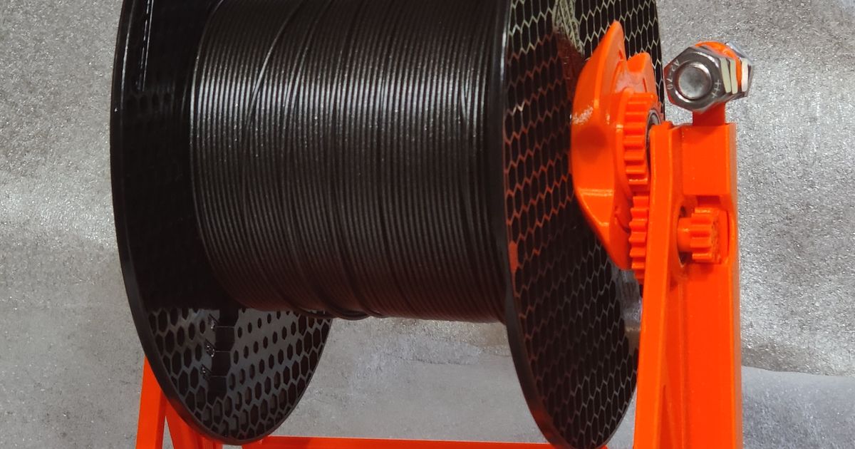 Multiple Mechanism Auto-Rewind Spool Holder, Adapted for Prusa 2kg ...