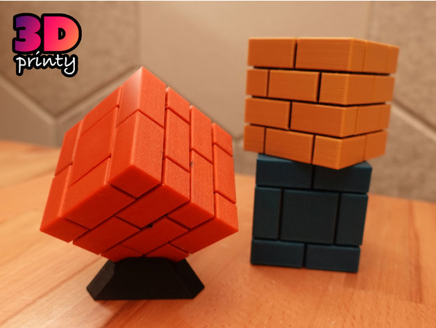 Brick Block Puzzle Box von 3D Printy | Kostenloses STL-Modell ...