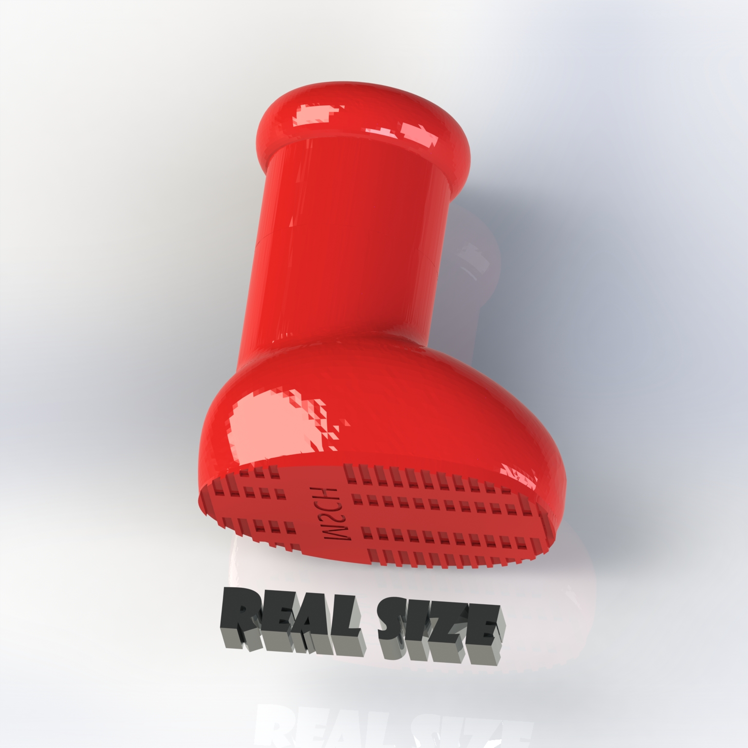 MSCH BIG RED BOOTS - ASTROBOY by 3dxav | Download free STL model ...