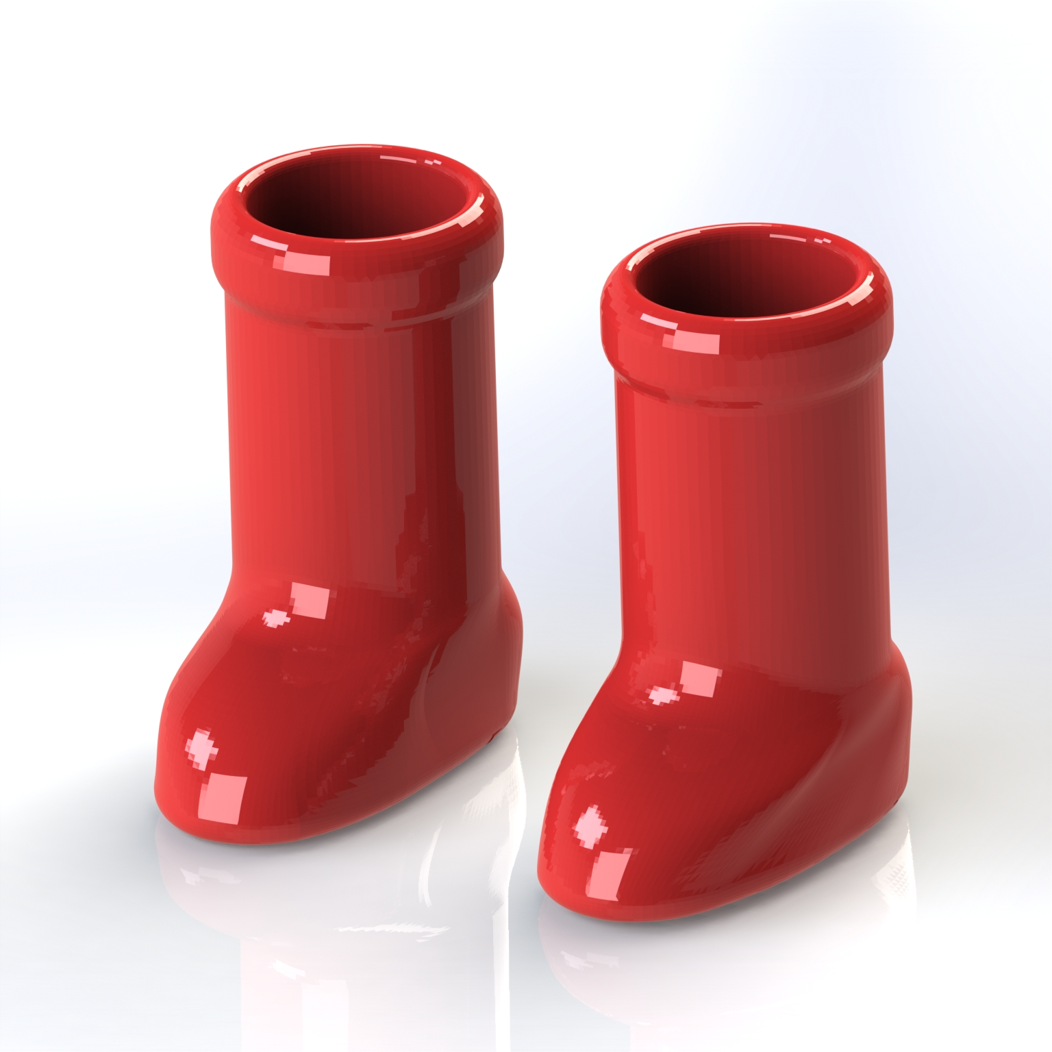 MSCH BIG RED BOOTS - ASTROBOY by 3dxav | Download free STL model ...