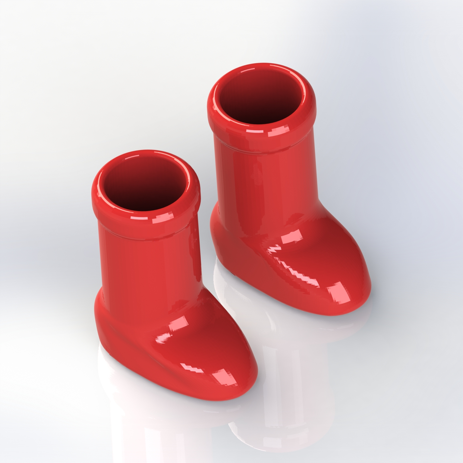MSCH BIG RED BOOTS - ASTROBOY by 3dxav | Download free STL model ...