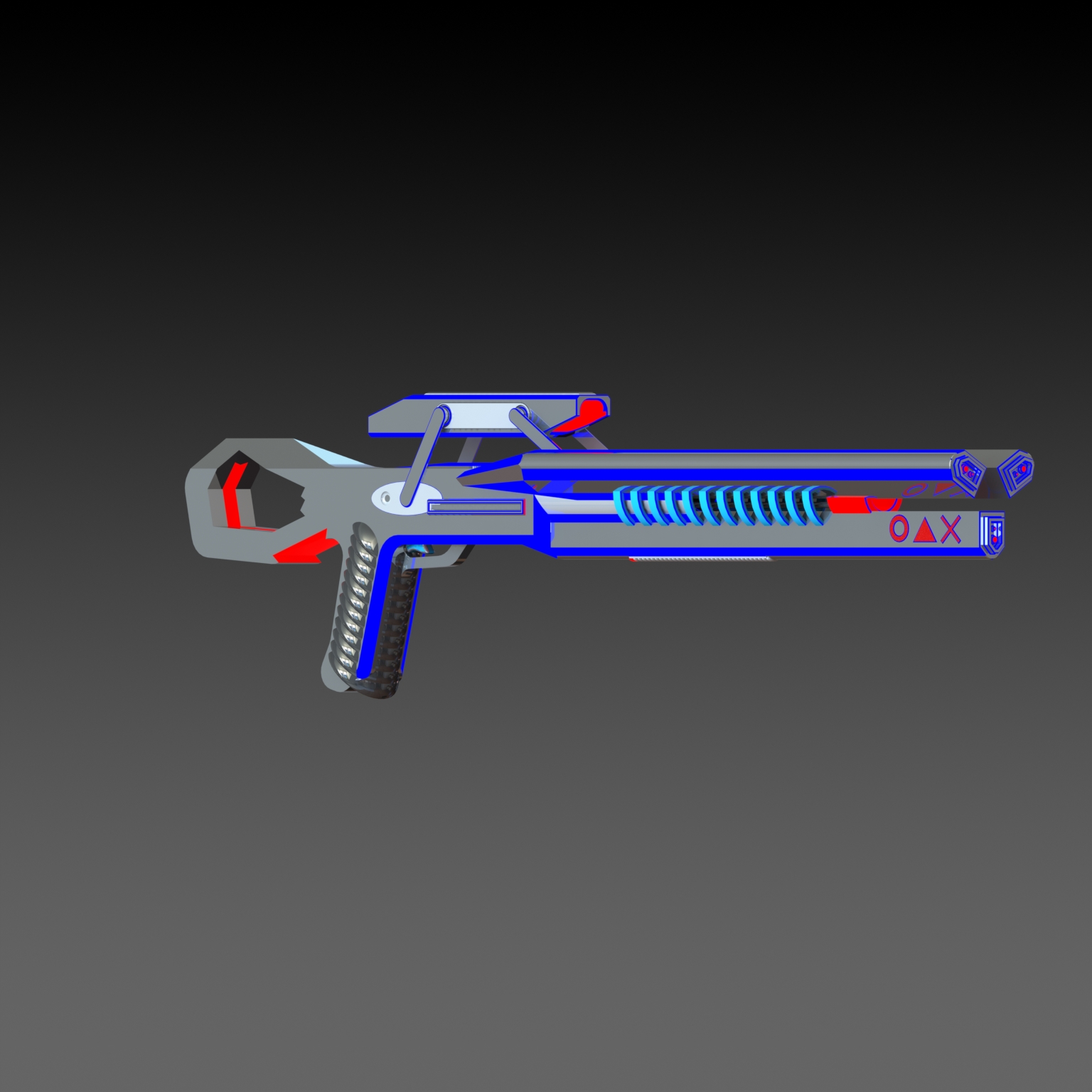 LASER GUN by 3dxav | Download free STL model | Printables.com