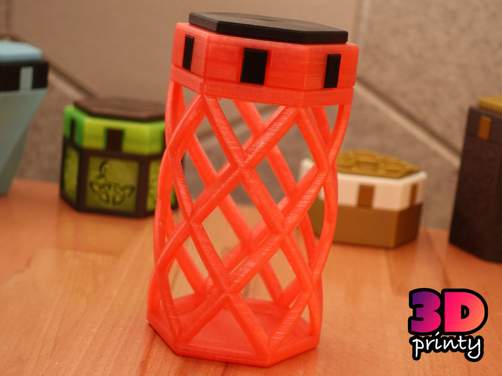 Twist Lock Trick Box (Hexagon) par 3D Printy | Téléchargez gratuitement ...