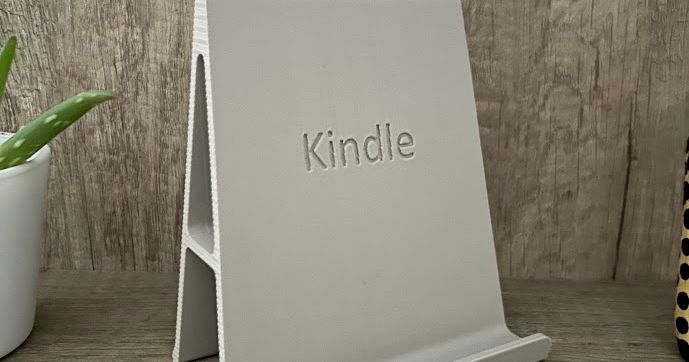 Kindle EBook Reader Stand by coltale | Download free STL model ...