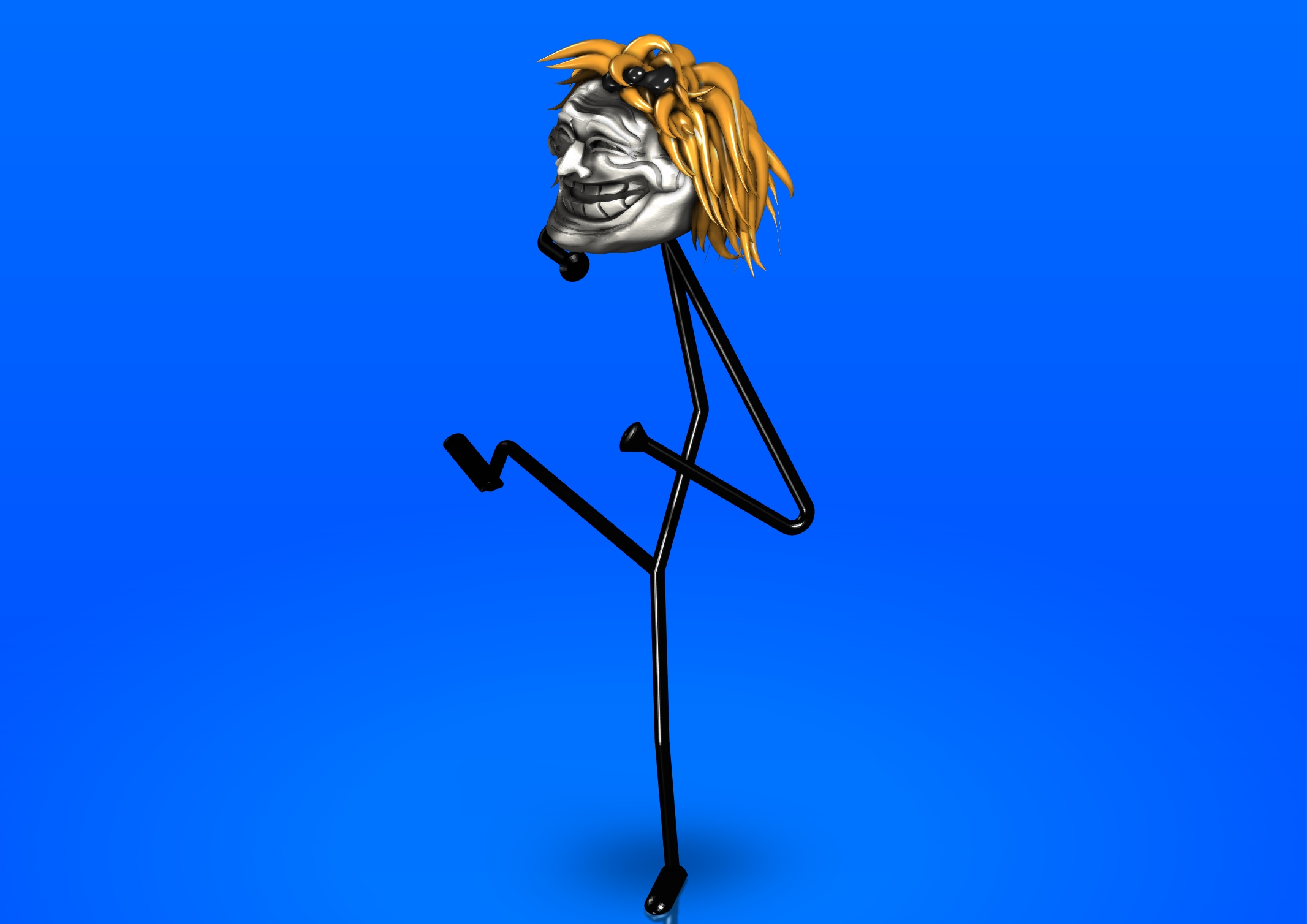 She TrollFace by 3dxav | Download free STL model | Printables.com