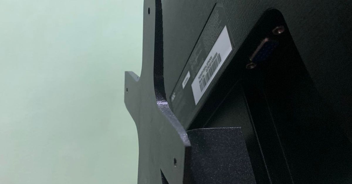 AOC E1670S NON VESA ADAPTER by Jose Alberto Santillan | Download free ...