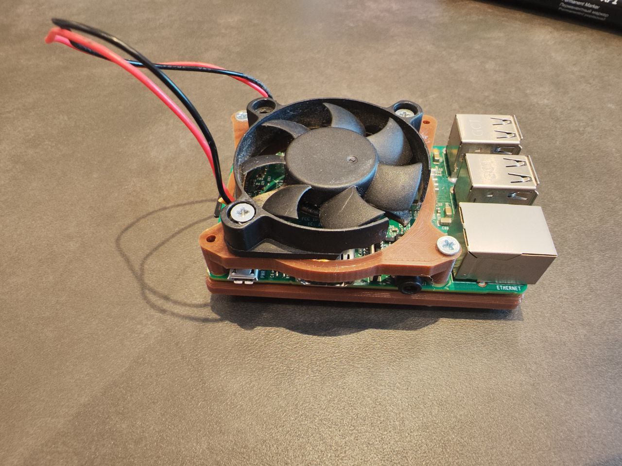Raspberry Pi 50mm Fan Mount by ddayb | Download free STL model ...