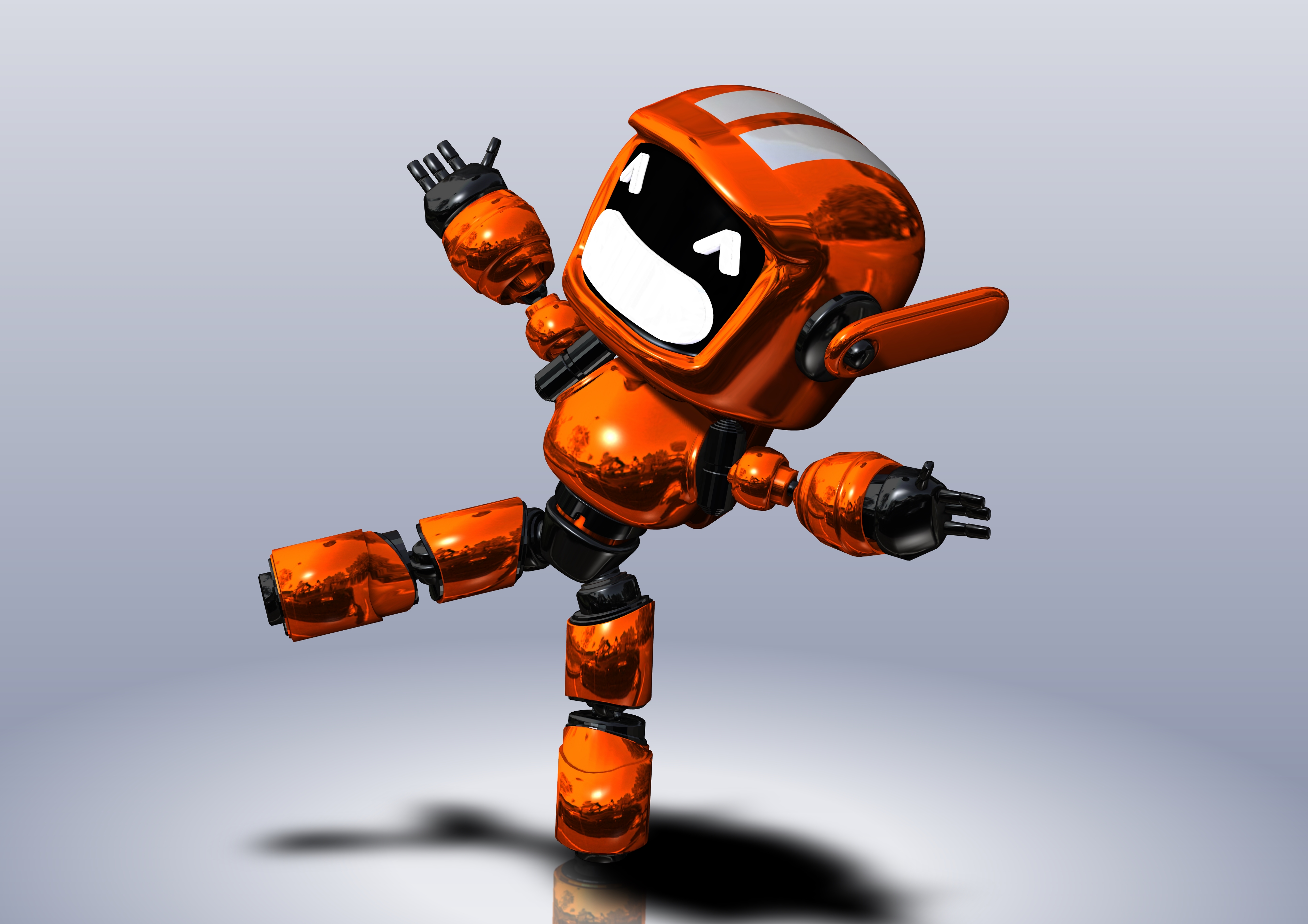 K-VRC - ORANGE ROBOT - LOVE, DEATH & ROBOTS von 3dxav | Kostenloses STL ...