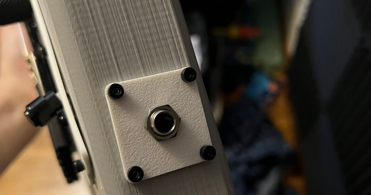 Prusacaster - Jack Plate by Spikeon | Download free STL model ...