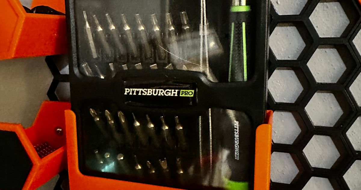 HSW Pittsburgh Pro Precision Screwdriver Set Holder by FilamentFiend ...