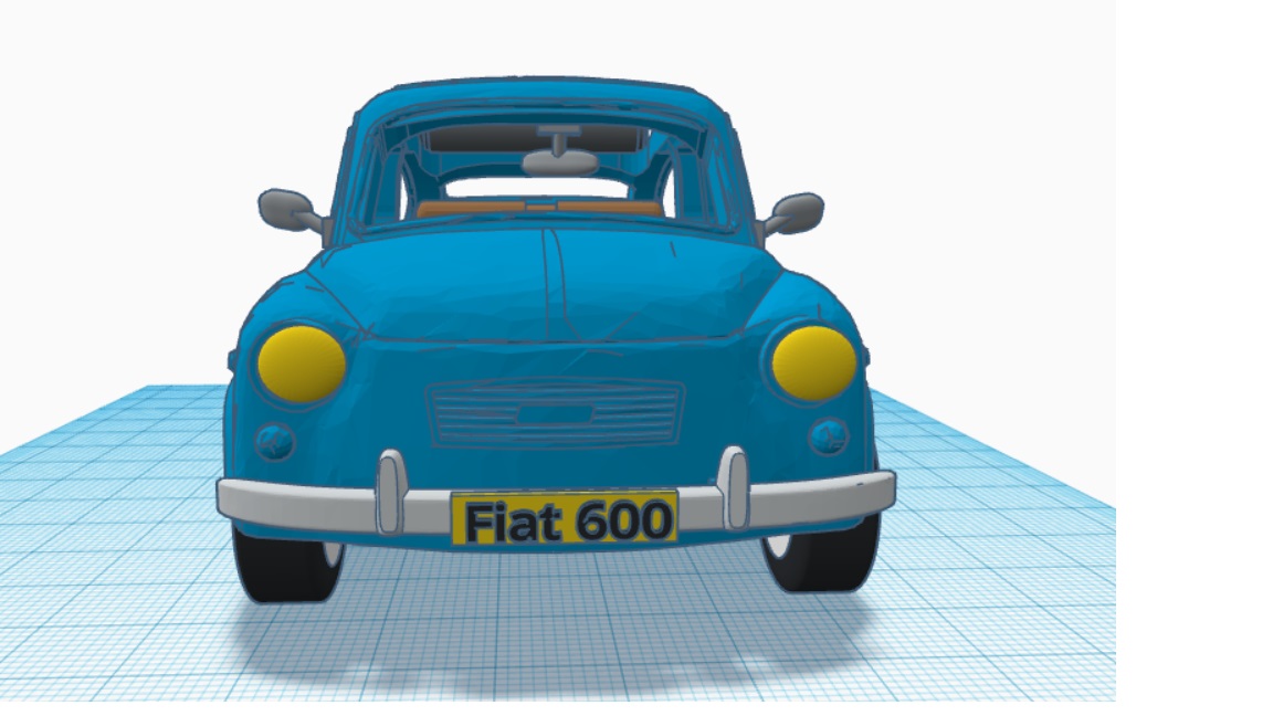 Fiat 600 year 1961 by Ed van der Heijden by Ed van der Heijden ...