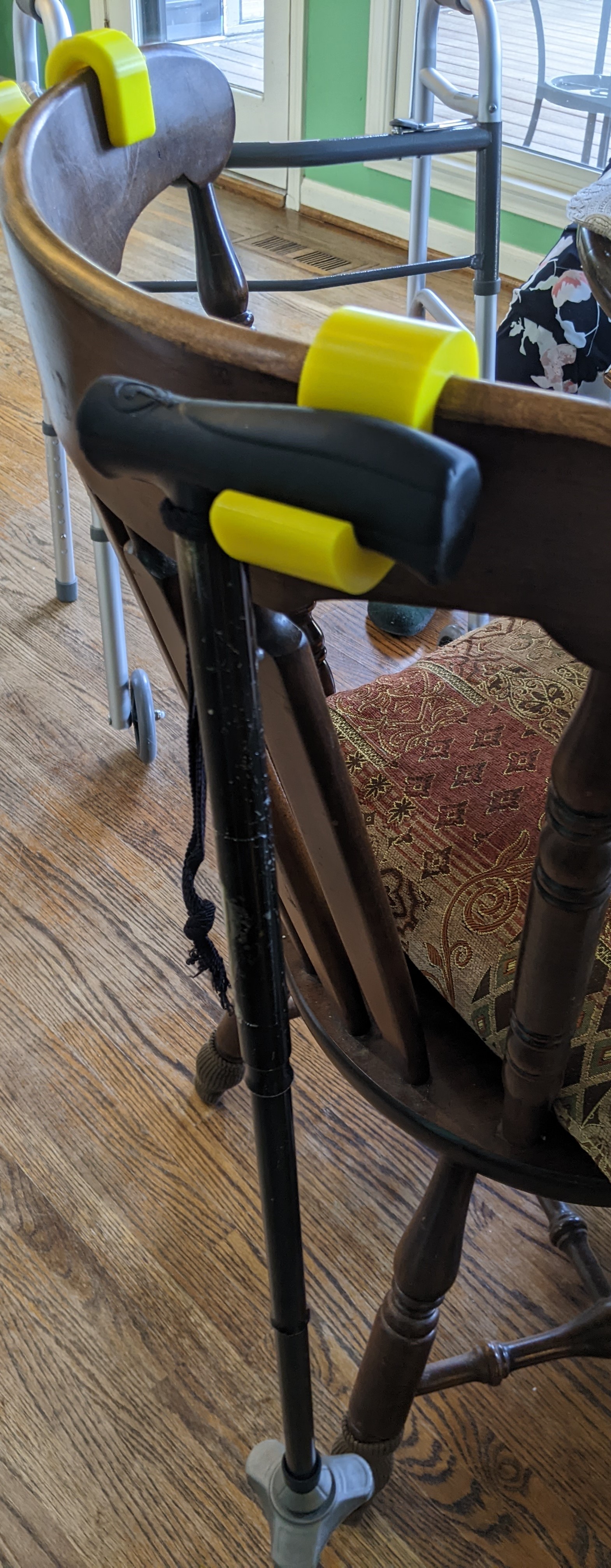 Chair Back Hook, Cane Holder by Jeeter | Download free STL model ...