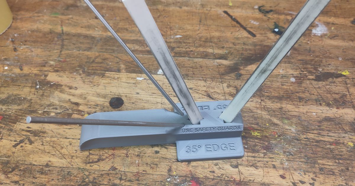 Knife Sharpener 35° compatible with Spyderco Tri-Angle Sharpmaker by ...