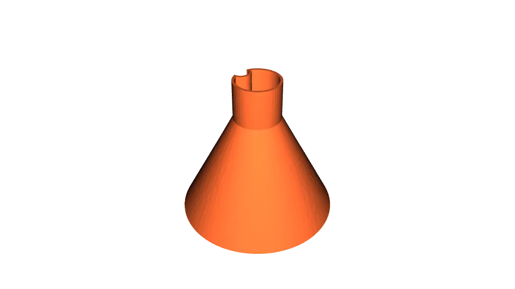 Small funnel Ø 18mm by mwalbeck | Download free STL model | Printables.com