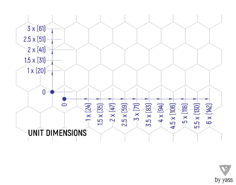 HEX BOXES for Honeycomb Storage Wall (HSW) by yass | Download free STL ...