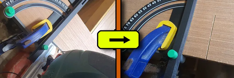 Adjustable Angle Finder and Saw Guide Rail Set - Free 3D Print Model ...