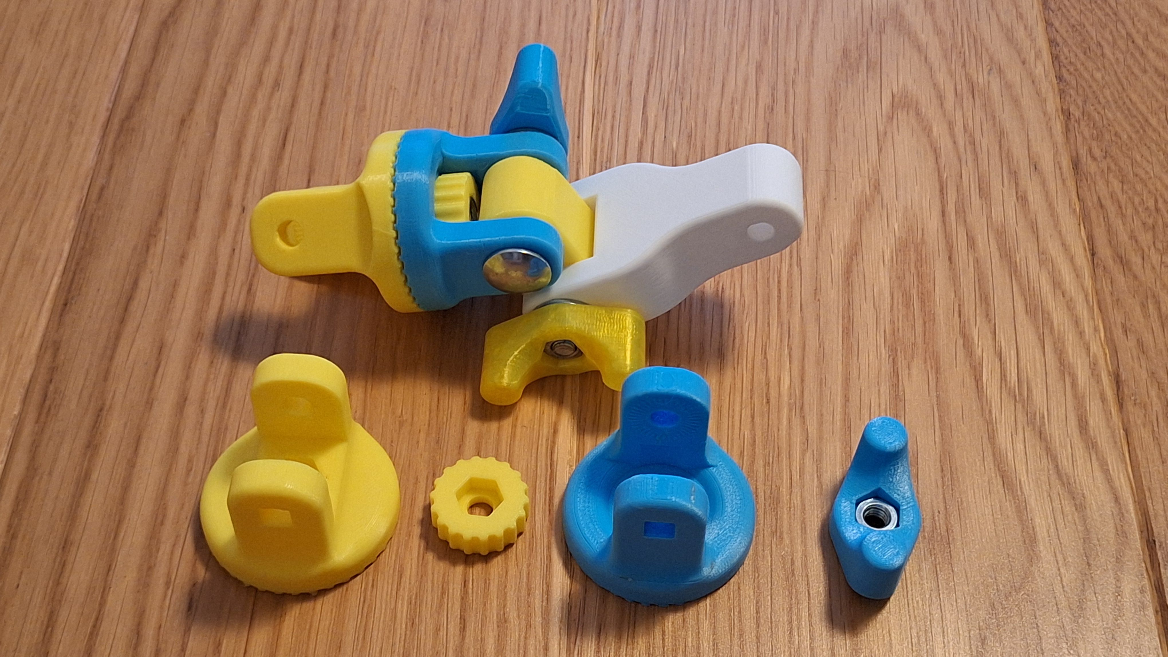 Modular helping hand, holder, high load rotatable arm that you can use ...