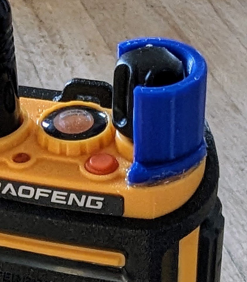 Baofeng UV-9R Pro Volume Guard by Shokus | Download free STL model ...