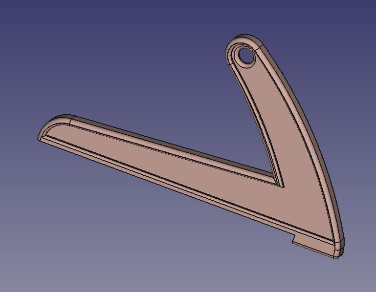 Push stick for table saw by Vloemie | Download free STL model ...