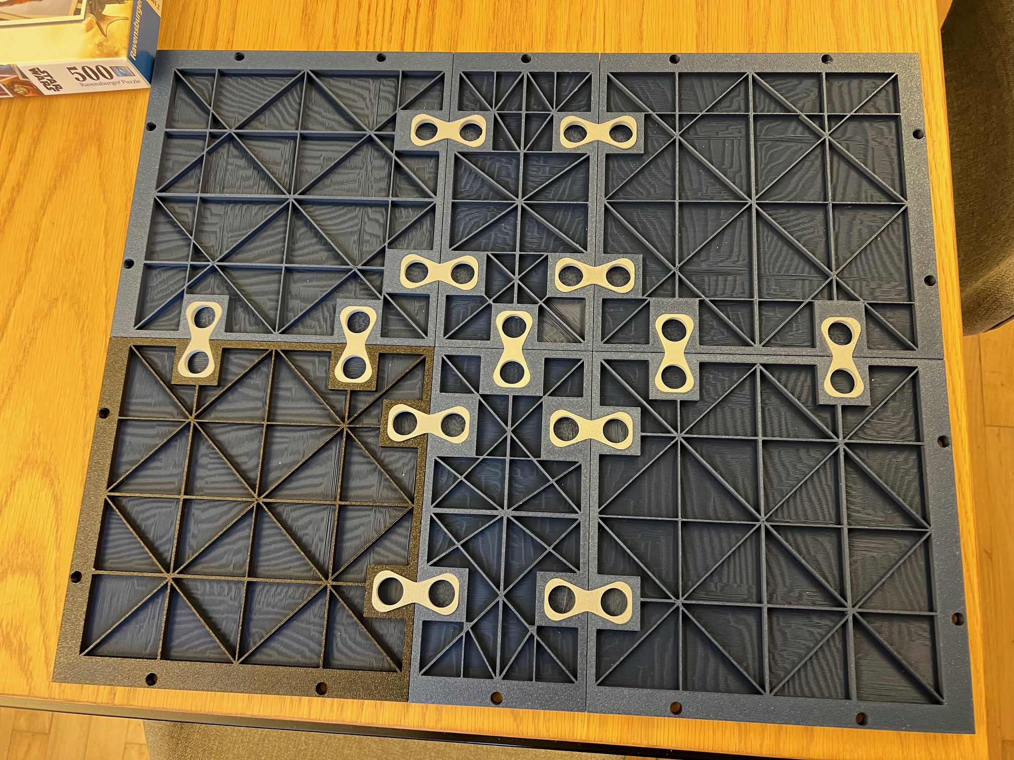 Modular Jigsaw board by Cal | Download free STL model | Printables.com
