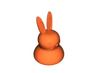cute bunny container by Shreeak | Download free STL model | Printables.com
