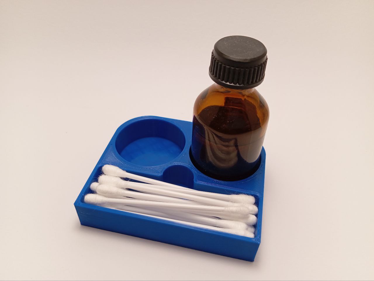 Liquids and Q-Tips Stand by ealux | Download free STL model ...