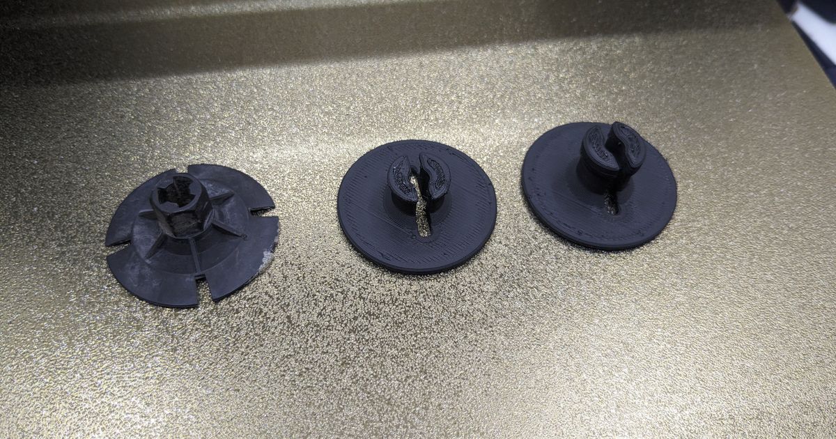 Volvo Heat Shield Nut (981495) by crasbe | Download free STL model ...