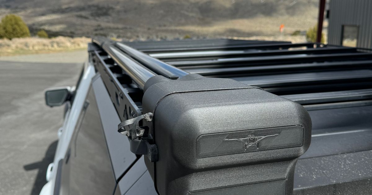 Vehicle Fly Rod Holder by Trent Palmer | Download free STL model ...