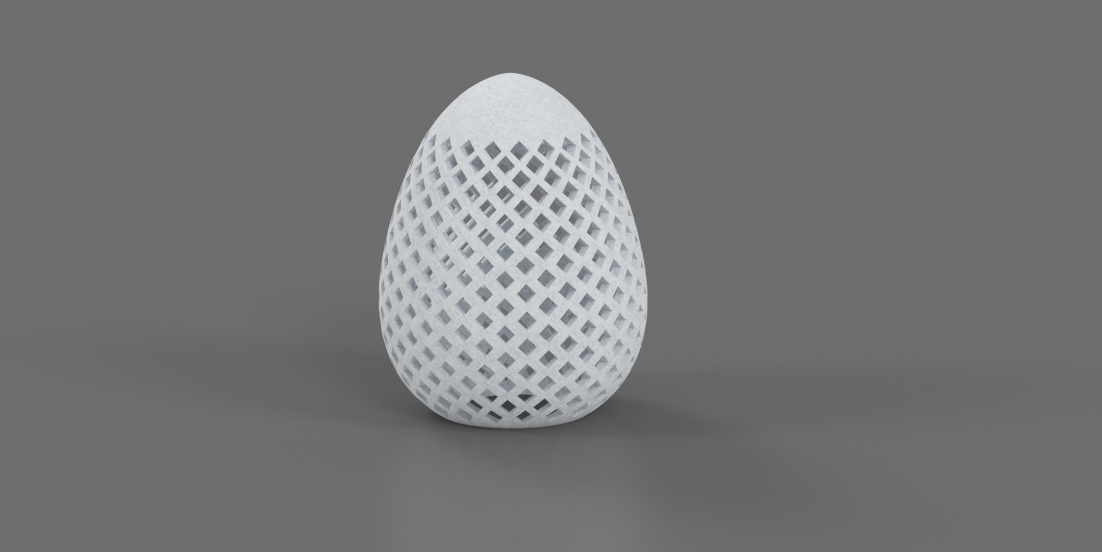 Mesh egg - modern easter ornament by Justeksas | Download free STL ...