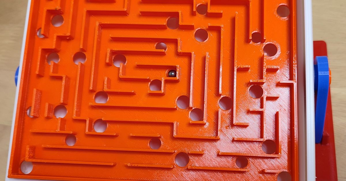 New difficult maze by HonzaL | Download free STL model | Printables.com