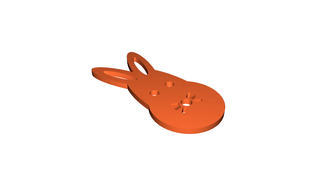 Easter Rabbit Shoping Token by Flo12 | Download free STL model ...
