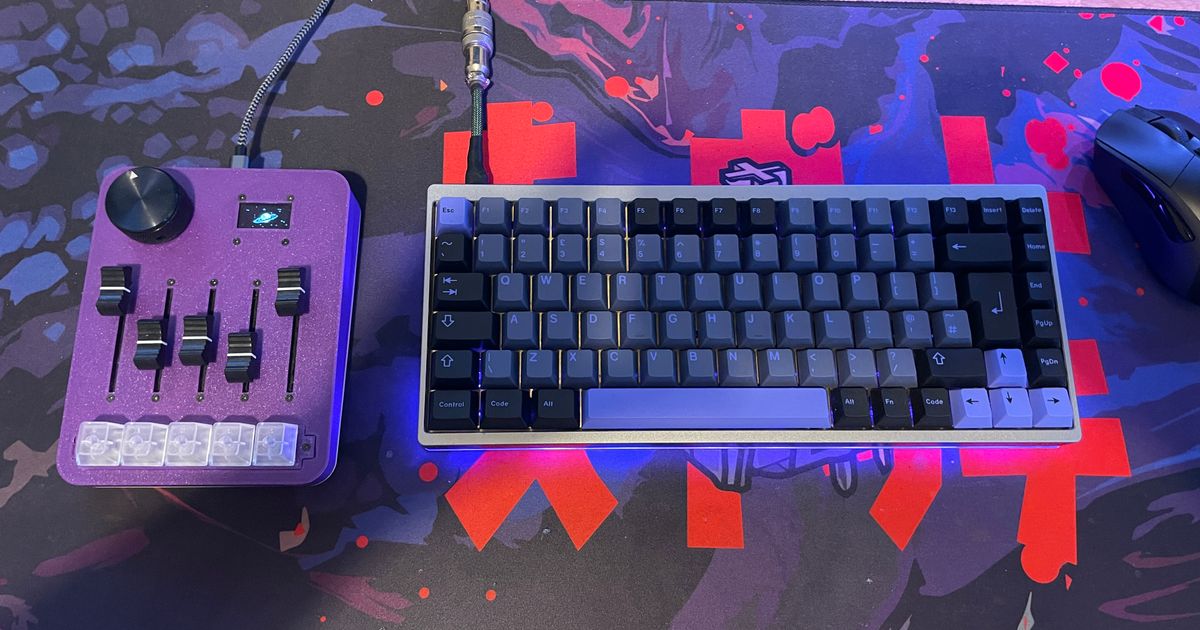 Deej-OLED with graphics and mute buttons by DoggyNoodles | Download ...