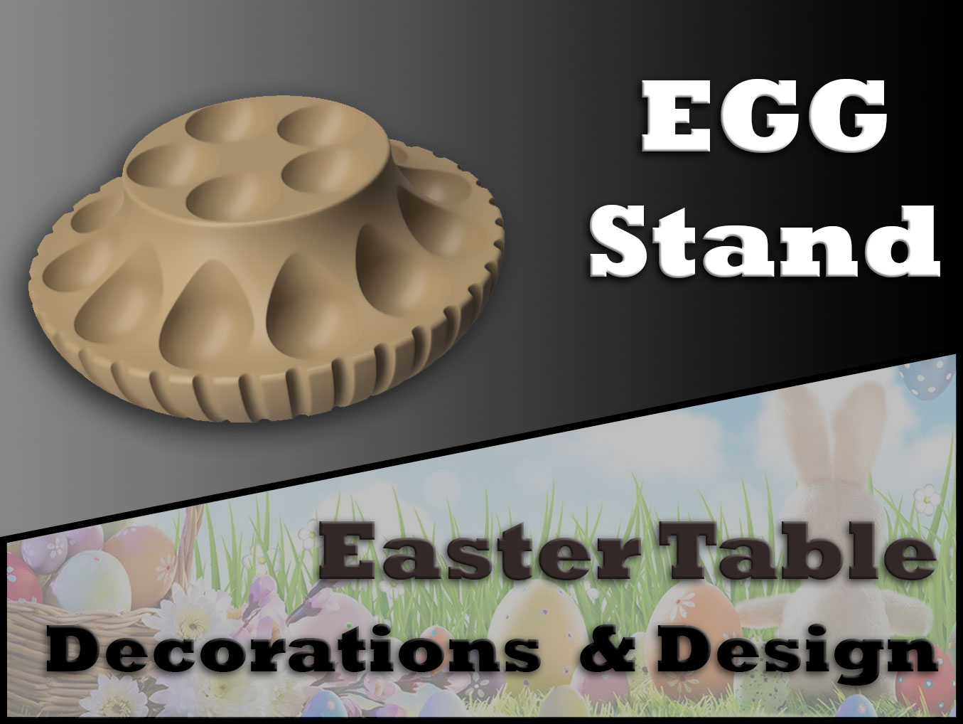 Easter Egg Stand by Warlogh | Download free STL model | Printables.com