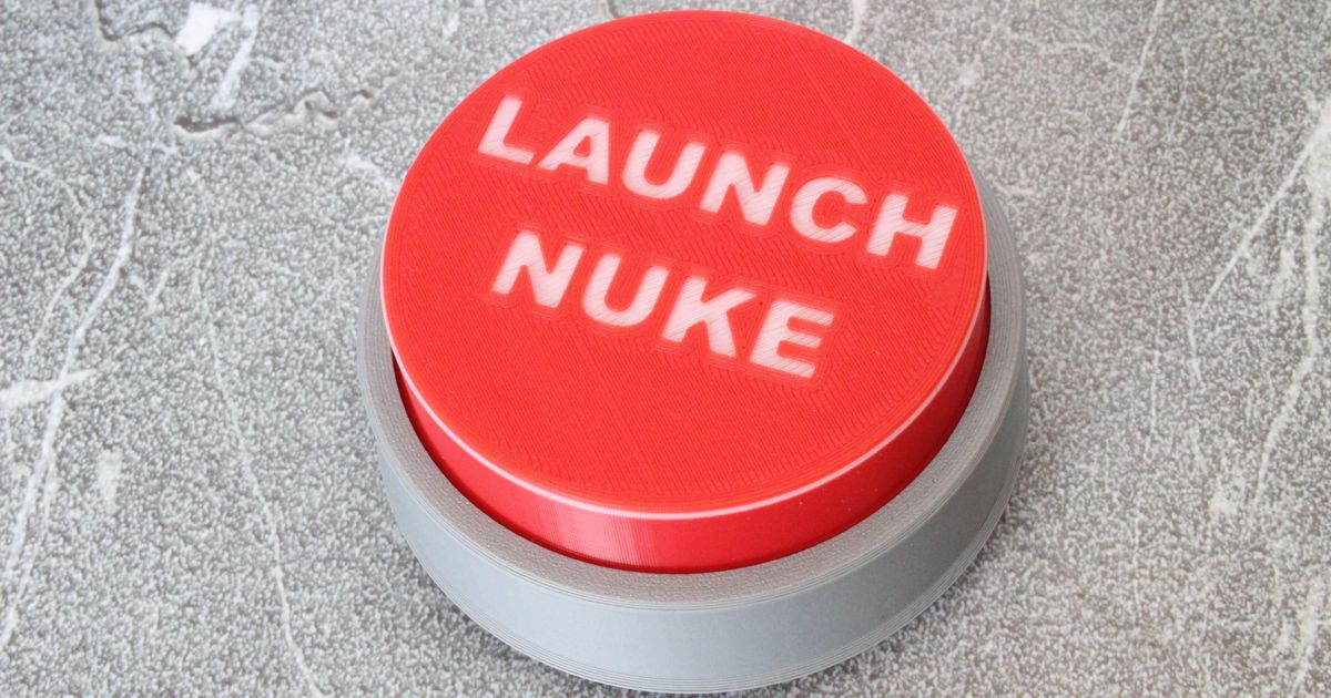 Toilet flush press button (parametric) par Makidev | Téléchargez ...