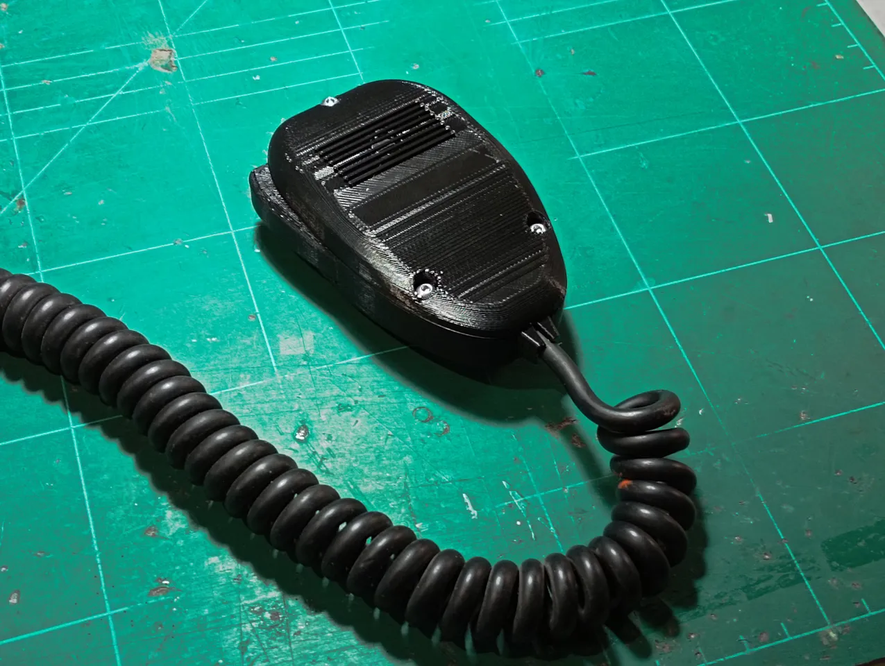 Handheld PPT ham Microphone for (tr)uSDX / uSDX by Tvoja Mami ...