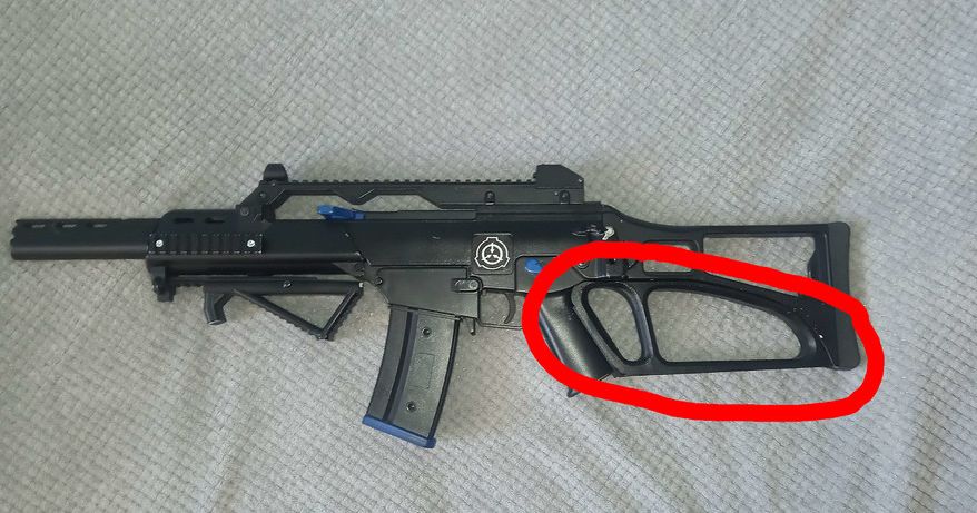 G36C Stock Mod by NoX the FoX | Download free STL model | Printables.com