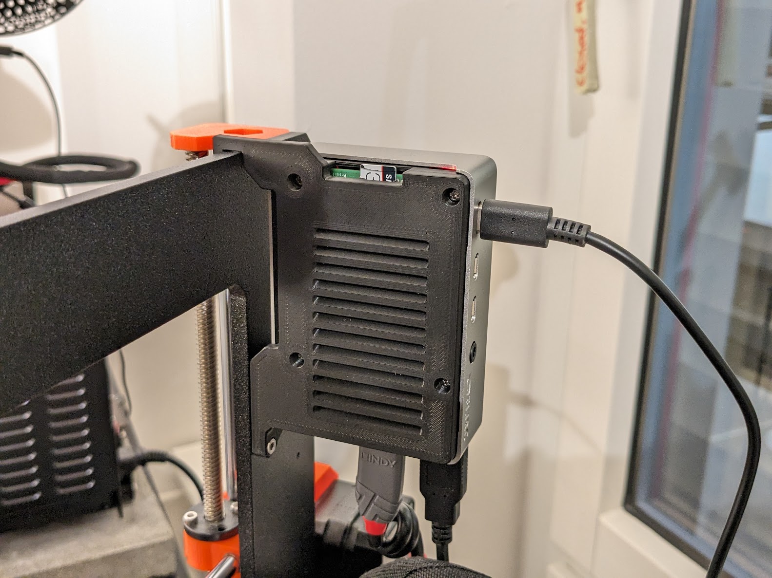 Flirc Raspberry Pi Case Mount for Prusa MK3, MK3S, MK3.5 by 6d6178 | Download free STL model ...