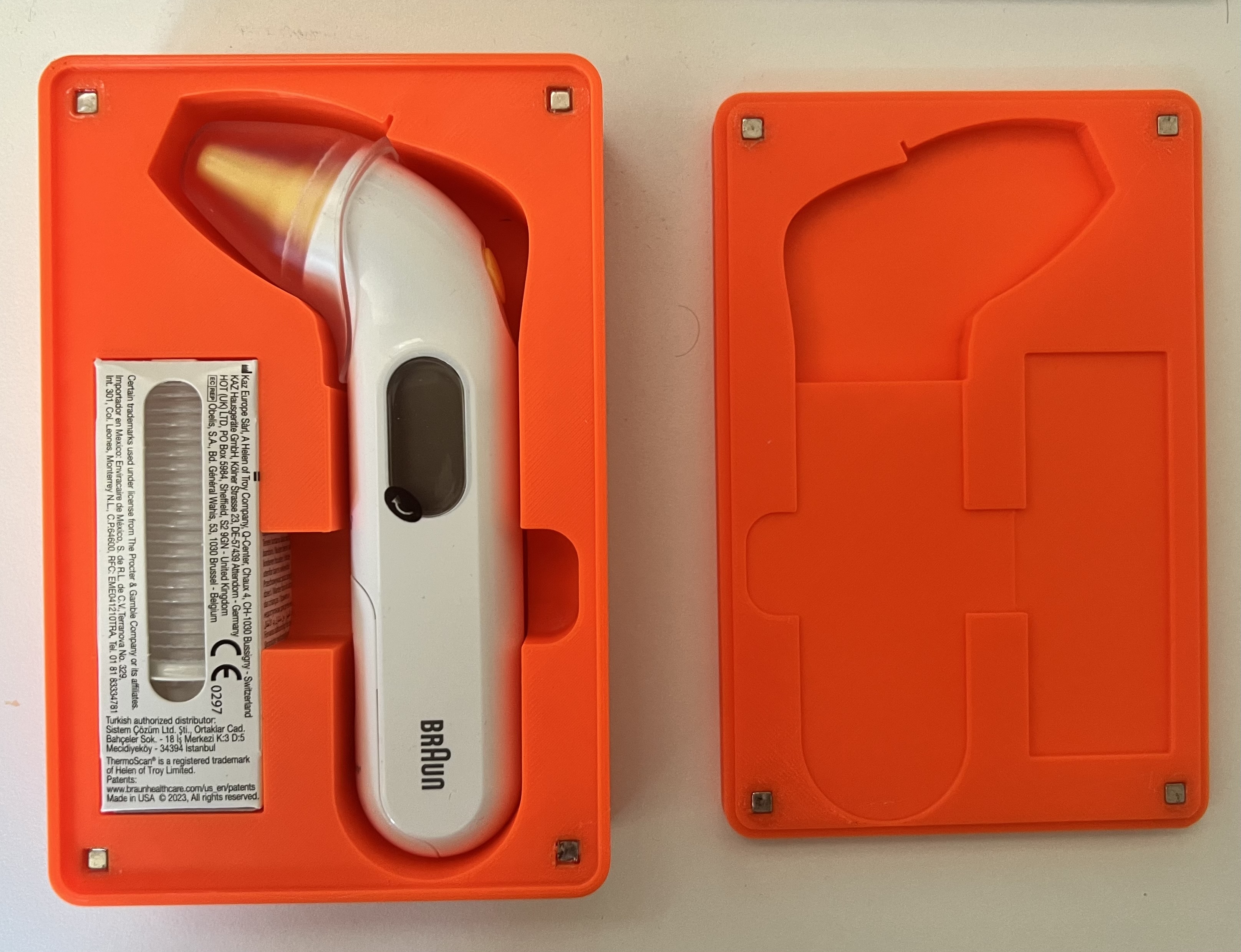 Braun ThermoScan 3 Box by djk96 | Download free STL model | Printables.com