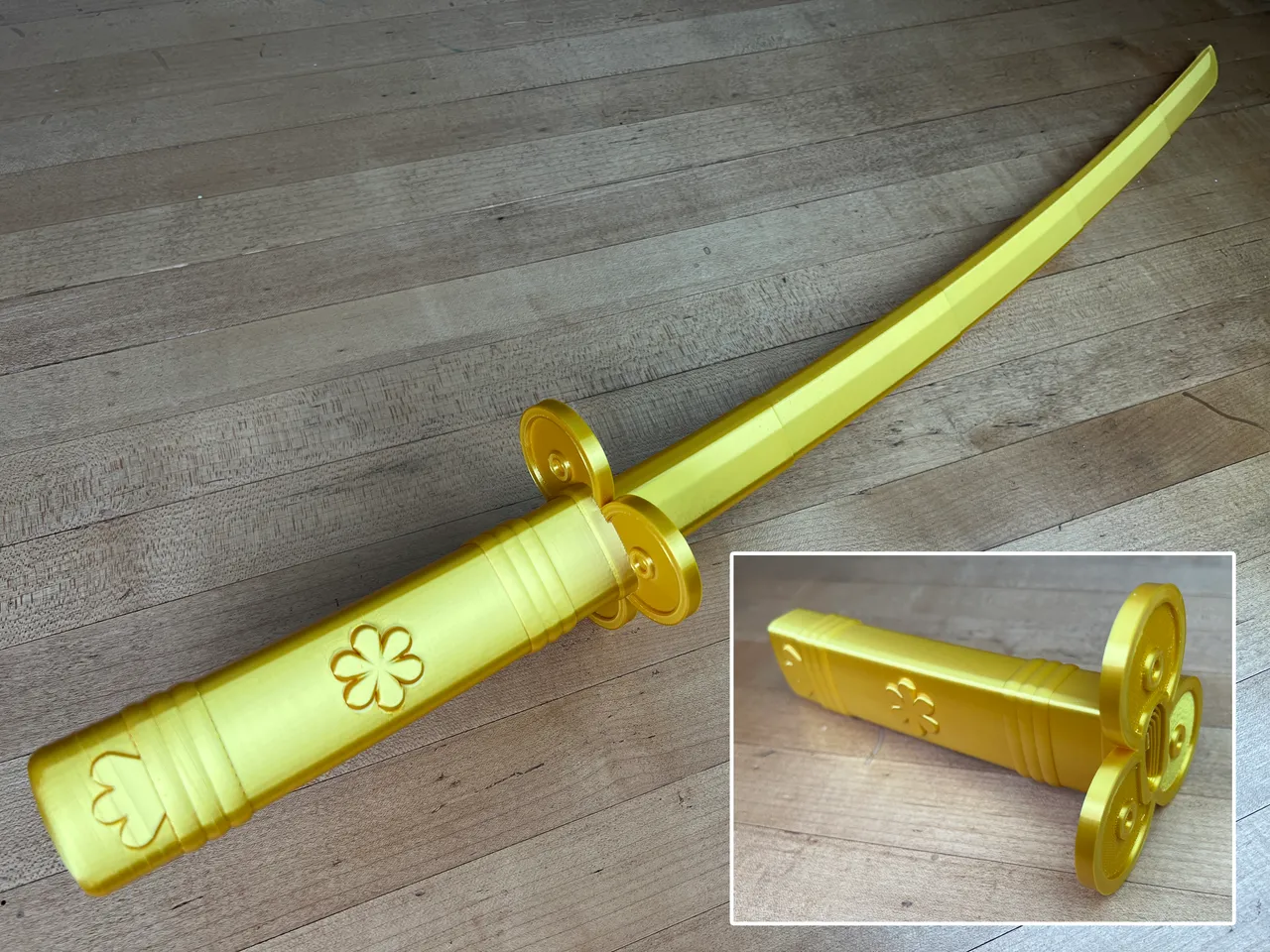 Enma Print-in-Place Collapsing Sword by 3D Printing World | Download ...