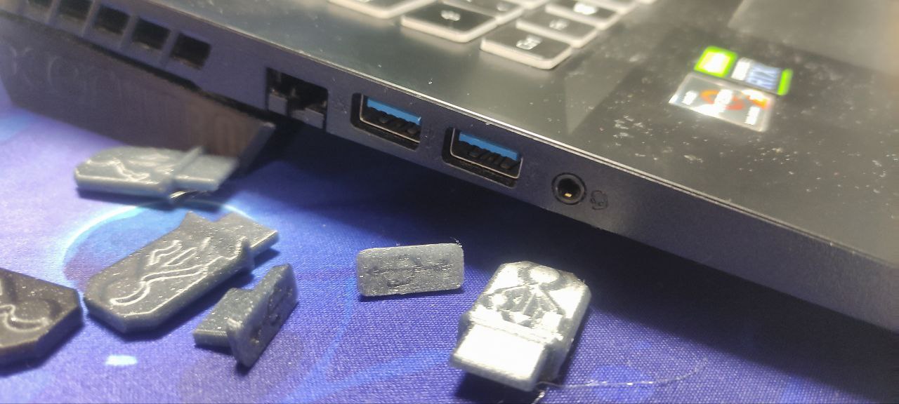 USB cap- Two models by Ljhtom (Javier Hernando) | Download free STL ...
