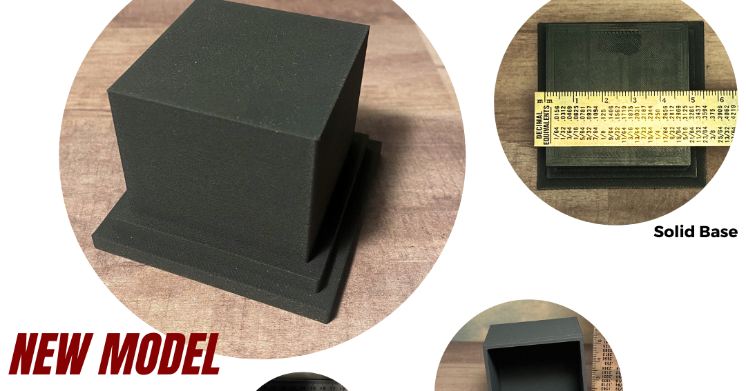 50mm Square Display Plinth by Signature Hobbies | Download free STL ...