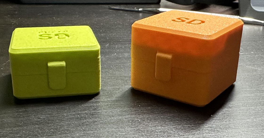 Print in Place SD Card Containers por iamnotwhoiam | Descargar modelo ...