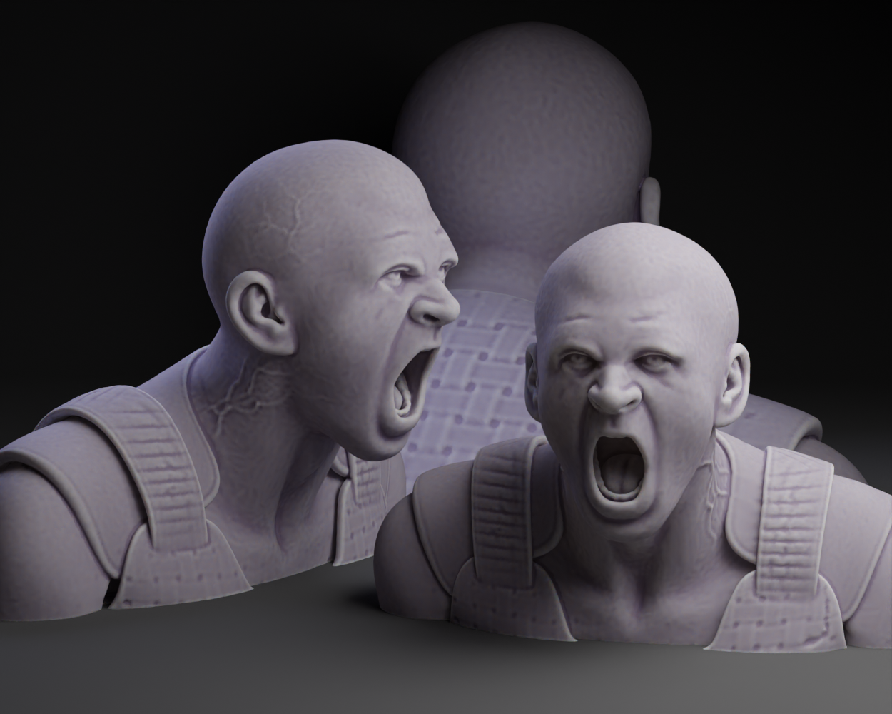 Feyd-Rautha Pose from Dune 2 by Peter Farell | Download free STL model ...