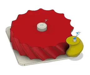 Herringbone Eccentric cycloidal fidget model by Aviv Halevi | Download free STL model ...