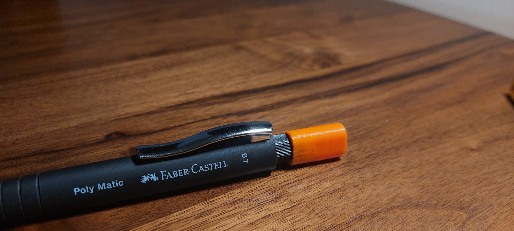Poly Matic Faber-Castell 0.7 cap adapter by bil_kal | Download free STL ...