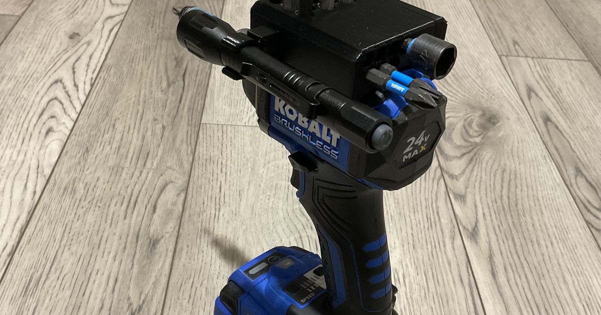 Impact Driver Multiple Bit Holder Mountable-Universal by NTP1997 ...