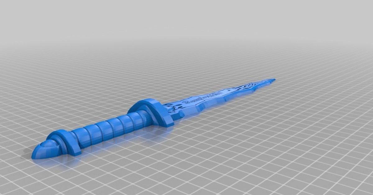 My Customized Dark One Dagger by TheMidnightSmith | Download free STL ...