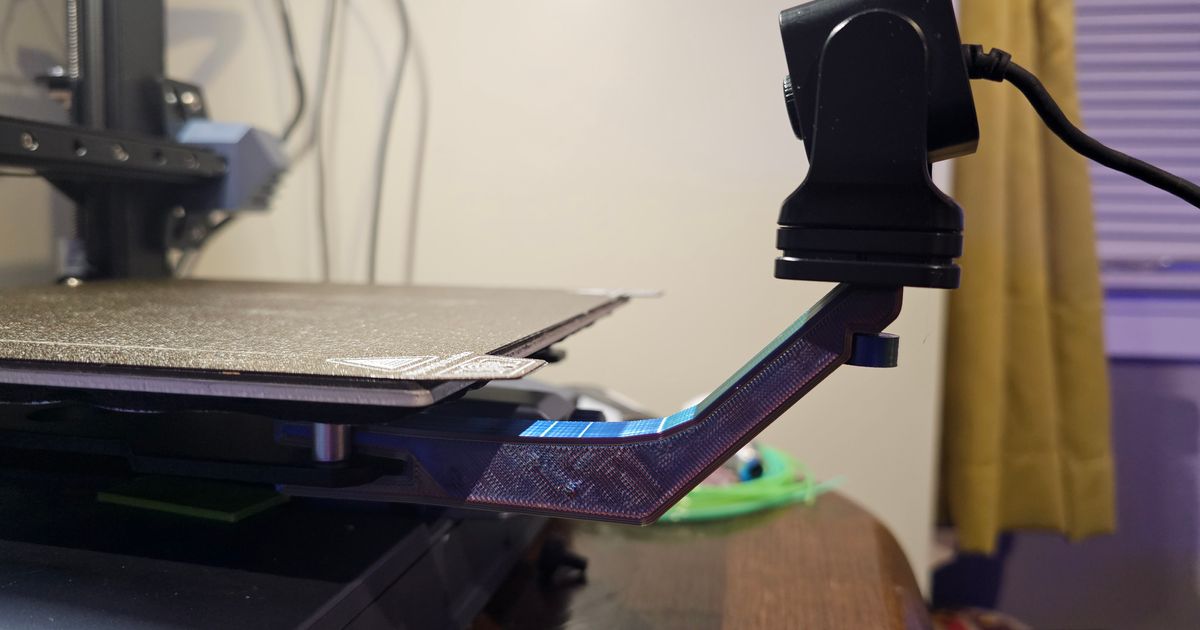 Creality CR-10 SE Camera Bed Mount by brehard | Download free STL model ...