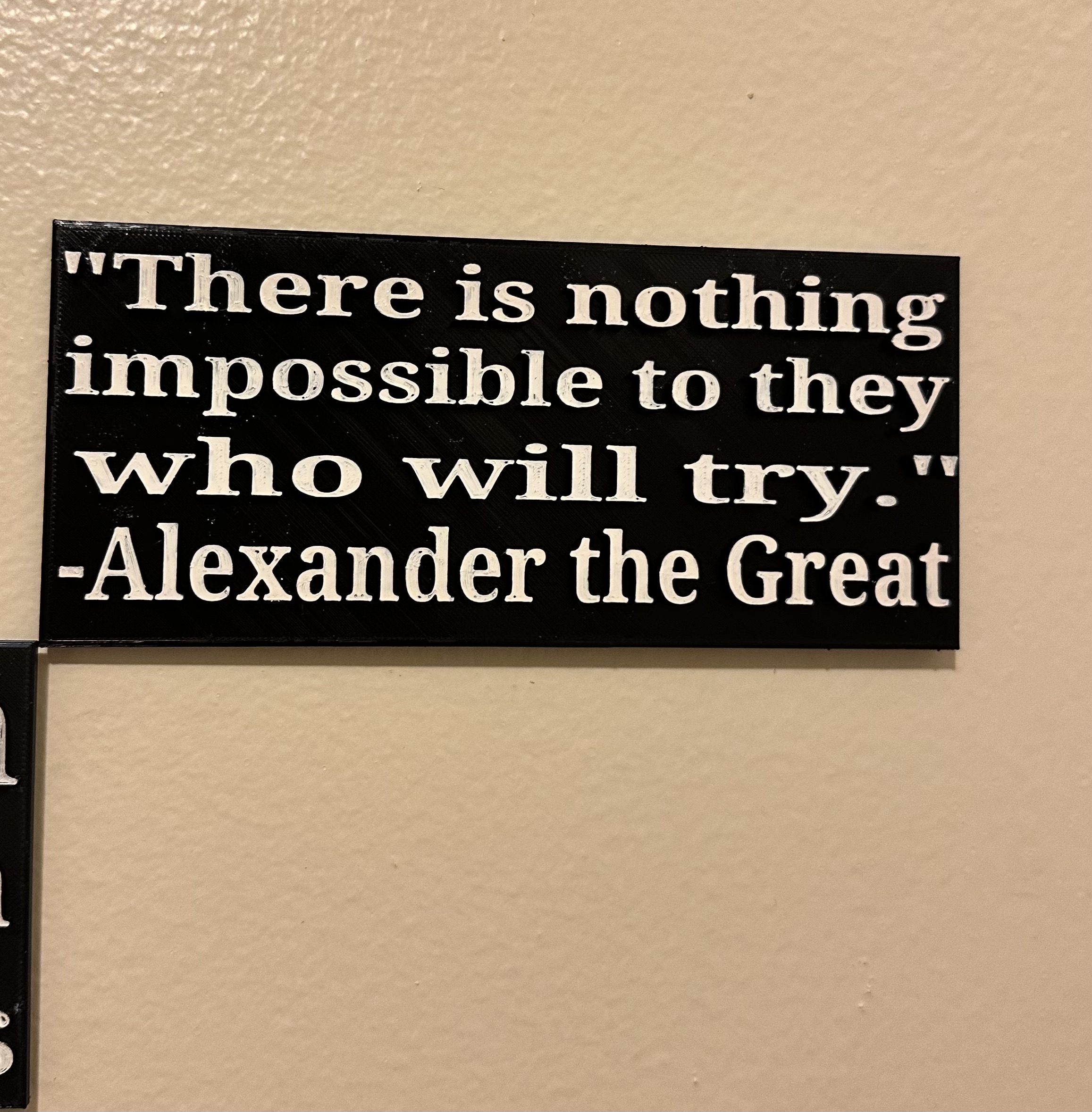 decorative inspirational Alexander the Great poster by Tanner Caldwell ...