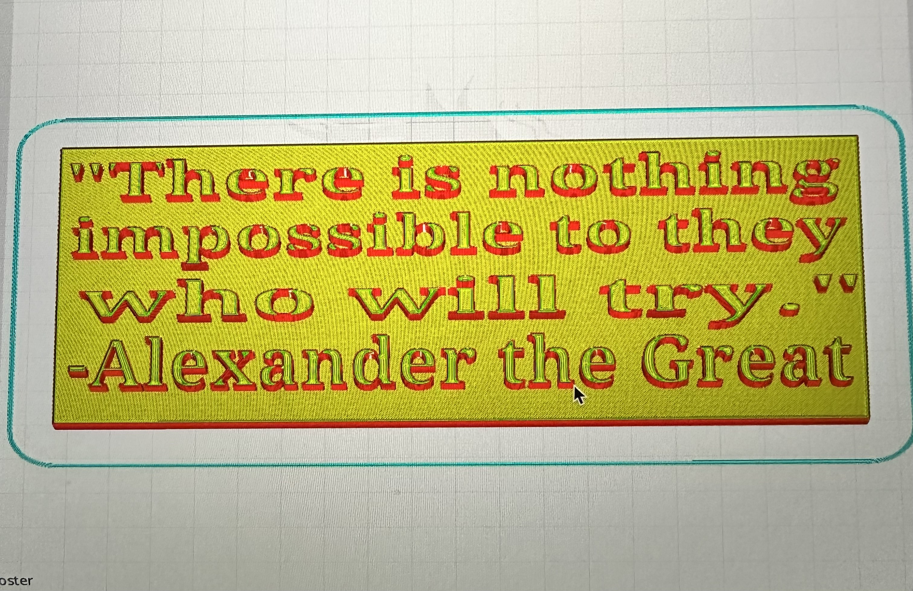 decorative inspirational Alexander the Great poster by Tanner Caldwell ...